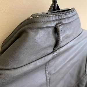 Forever 21 | Jackets & Coats | Mens Gray Faux Leather Jacket | Poshmark